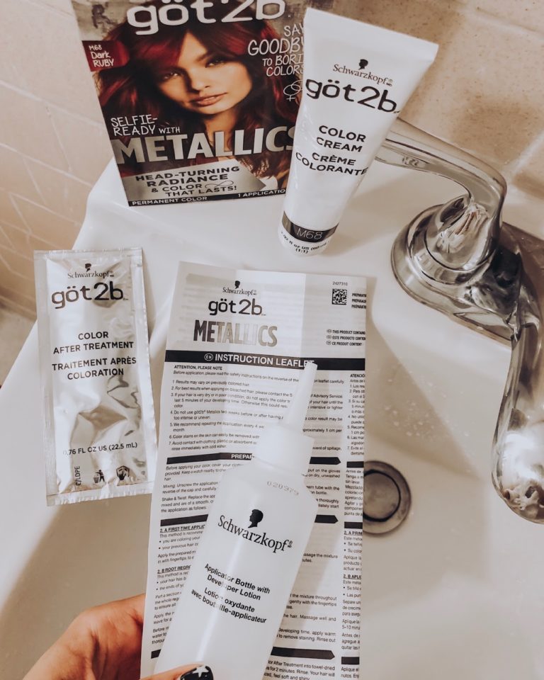 Live a Little with Got2b® Metallics Hair Dye